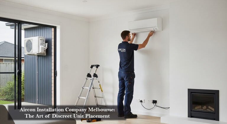 Aircon Installation Company Melbourne: The Art of Discreet Unit Placement